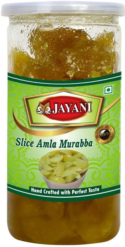 JAYANI Homemade Slice Amla (Bina Ghuthliwala) 800 Gm Amla Murabba Price ...