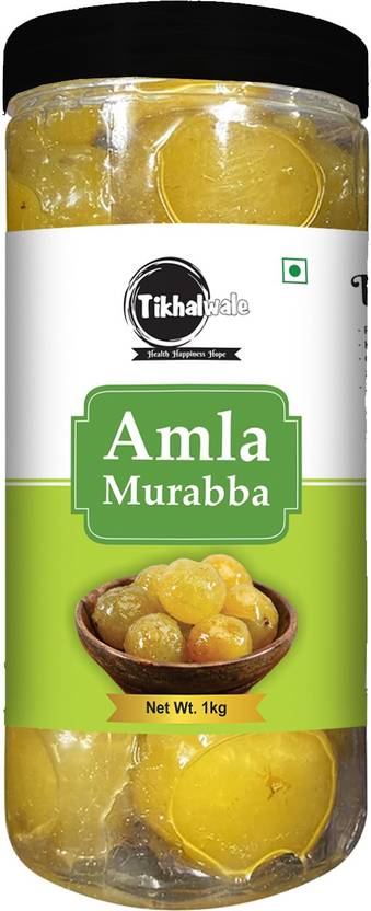 Tikhalwale Amla Murabba Jar Pack 1kg Amla Murabba Price in India - Buy ...
