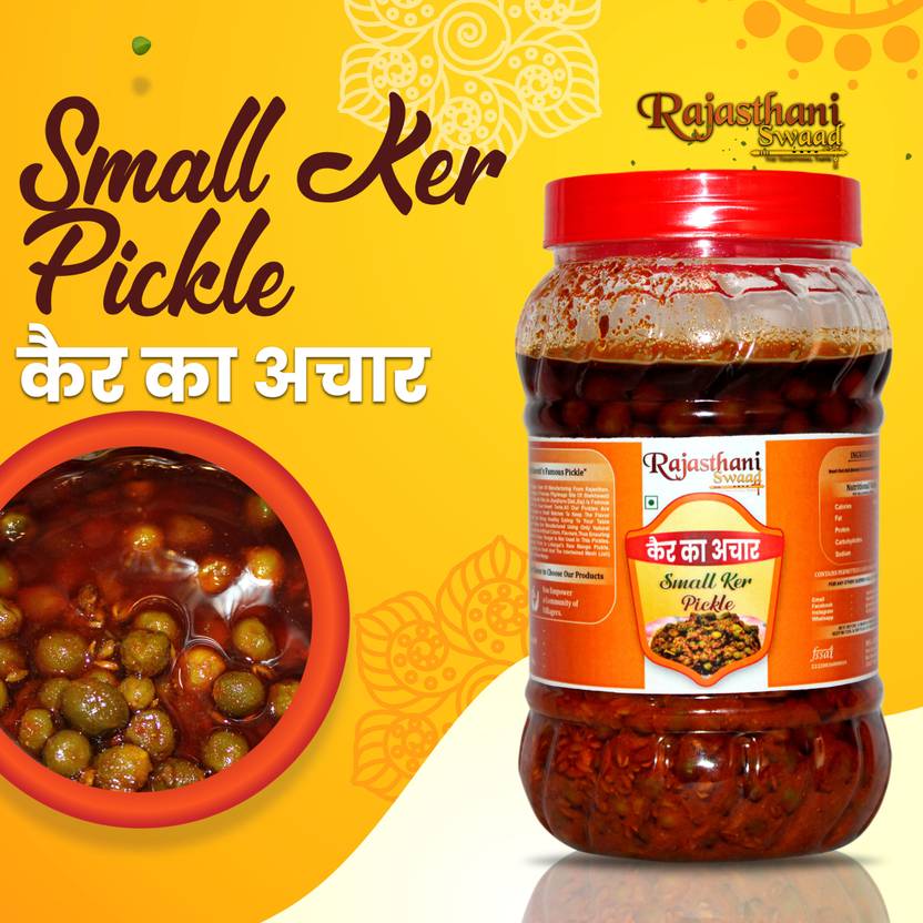 Rajasthani Swaad Teet Ka Achar Homemade Small Ker Pickle Tenti Pickle ...