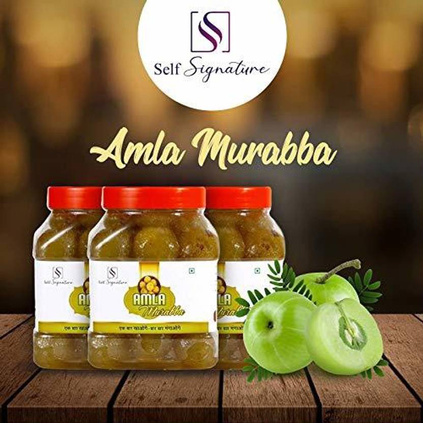 self signature Homemade Natural Amla Murabba , 1 Kg Amla Murabba Price ...