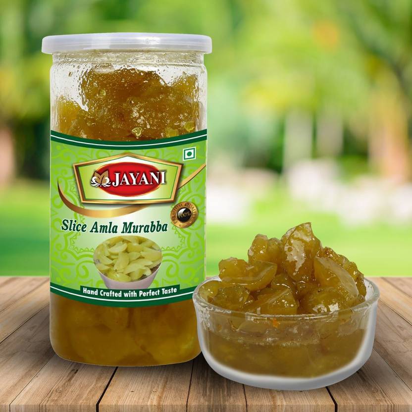 JAYANI Homemade Slice Amla Murabba With Honey 800 GM Amla Murabba Price ...