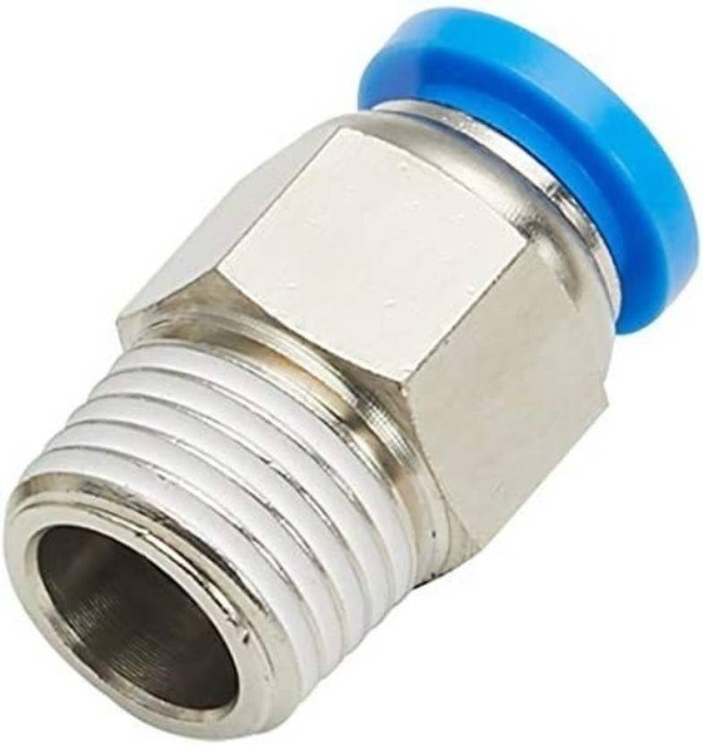 Sauran PNEUMATIC ONE TOUCH PUSH FITTING CONNECTOR (10, 8MM × 1/2" MALE ...