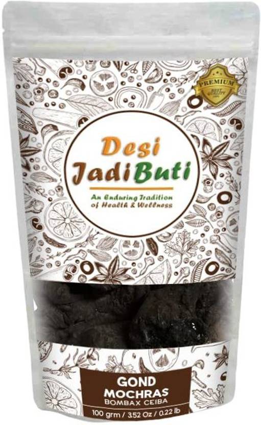 Desi Jadi Buti Gond Mochras – Semal Gond – Phool Supari Kali – Salmalia ...