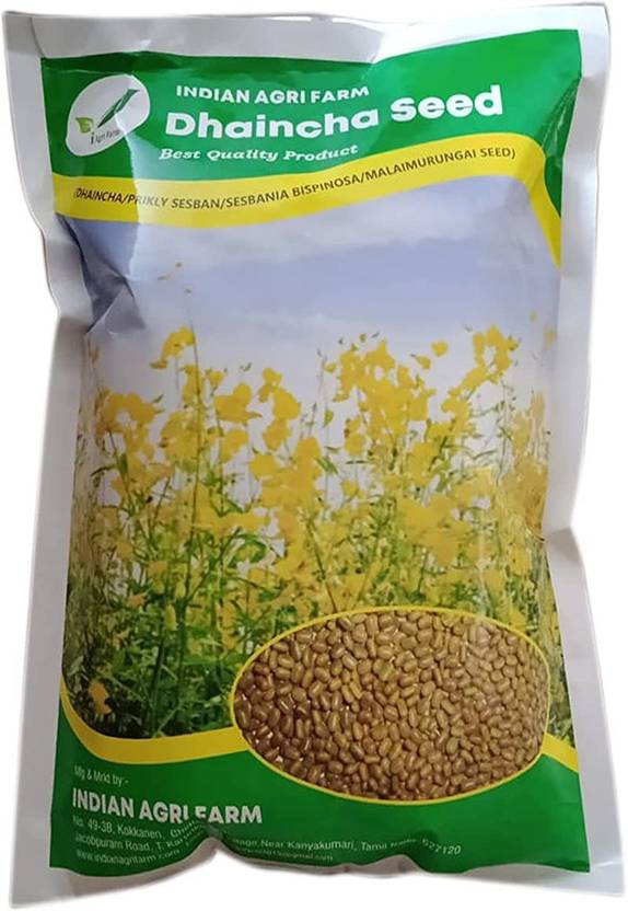 IAgriFarm Dhaincha / Sesbania Bispinosa / Malai Murungai Seed - 2 Kg ...