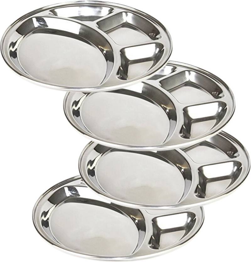 SHINI LIFESTYLE Stainless Steel Aarti Pooja Thali Set, Bhog Thali ...