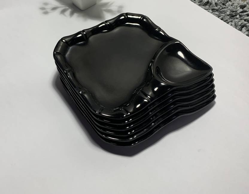 ANTHEM Melamine Snacks Square Dip Chip||Starter Serving || Samosa ...