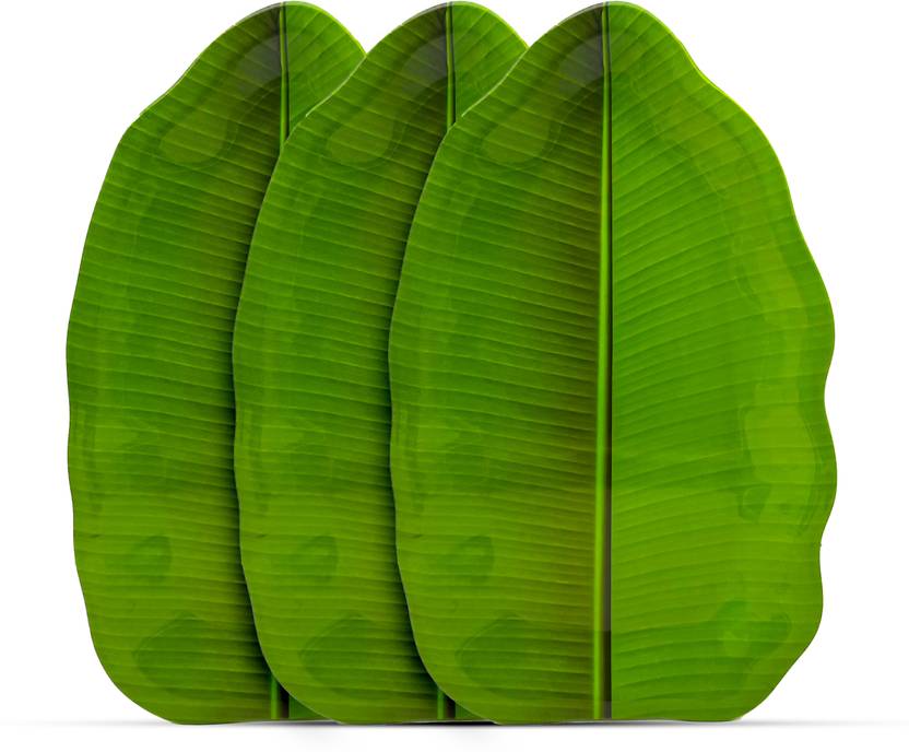 Litware Melamine Banana leaf Serving tray snakes Tray Price in India ...