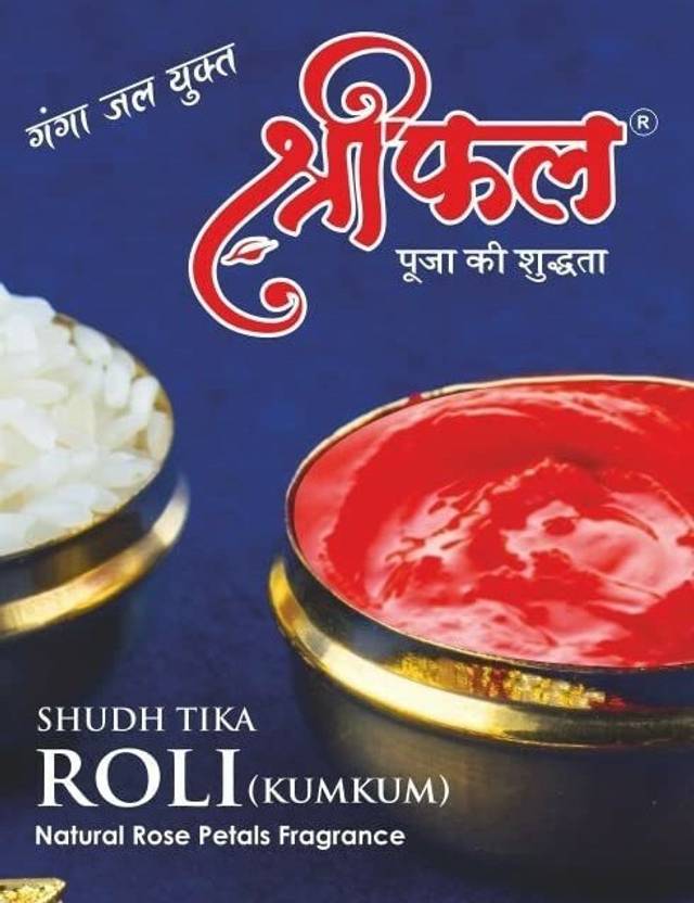 SHRI SAFAL Roli Tika Pure Kumkum|| Roli for Puja Natural & Traditional ...