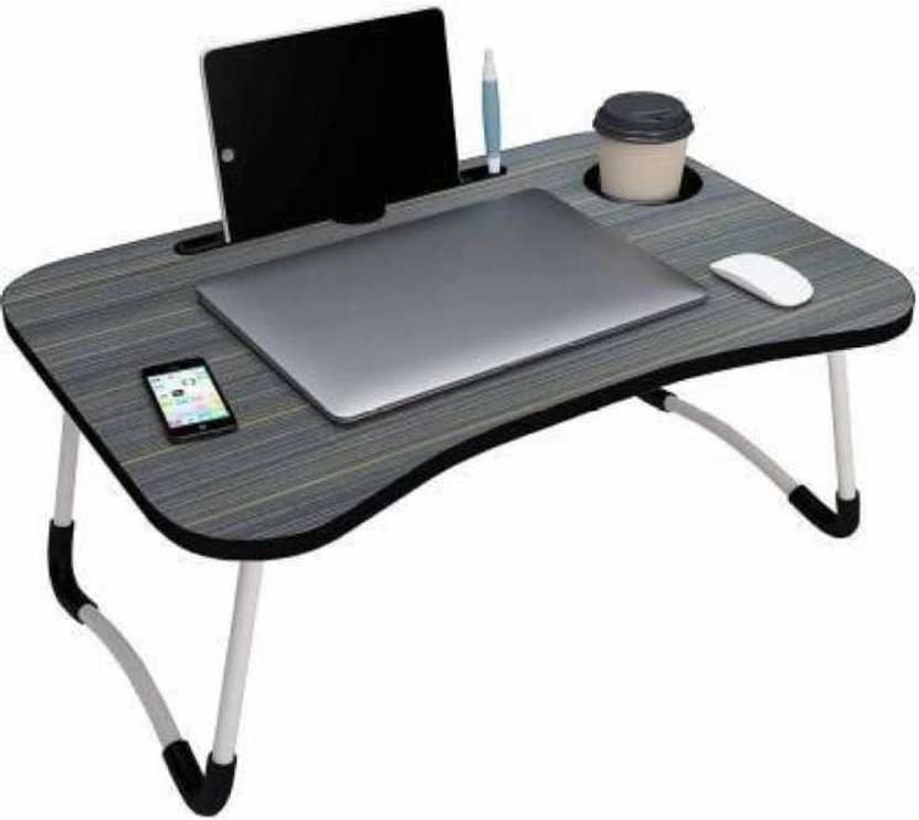 Woodage Furniture Wood Portable Laptop Table Price in India - Buy ...