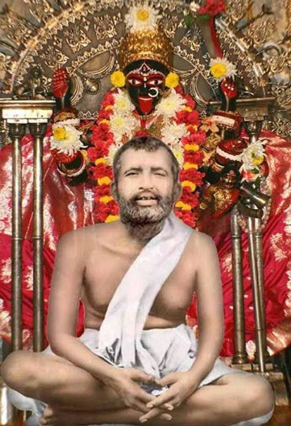 Poster Ramakrishna Paramhans With Kali Maa Large Poster sl-9057 (Large ...