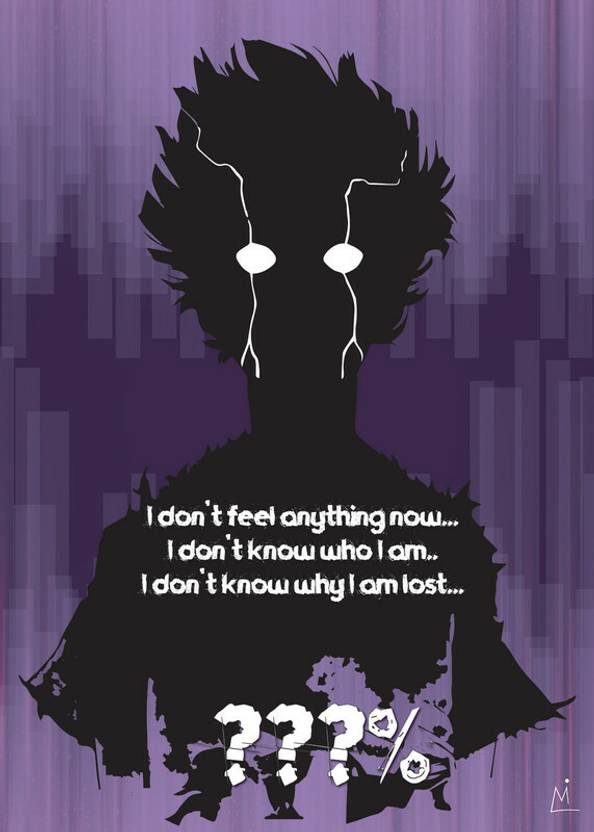 Mob Psycho 100 Matte Finish Poster Paper Print - Animation & Cartoons ...