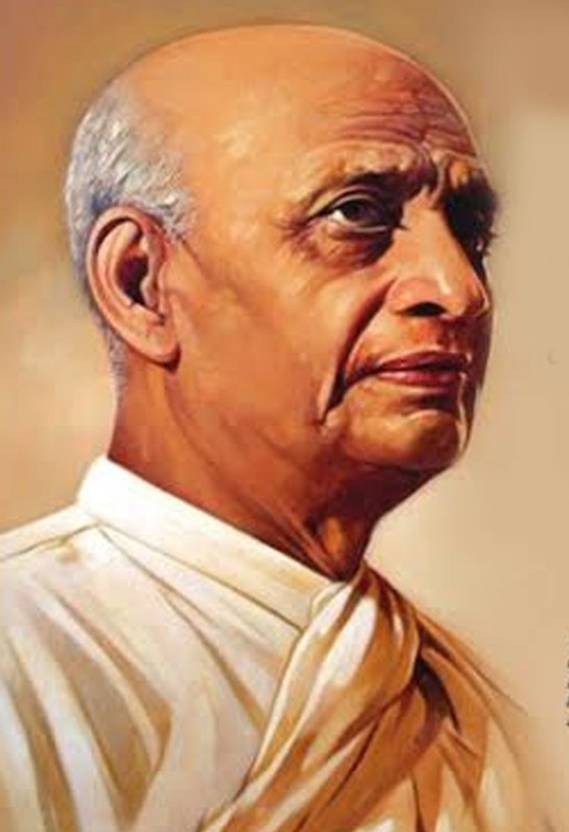 Poster Freedom Fighter Sardar Vallabh Bhai Patel Ji (13x19 Inches, Wall ...