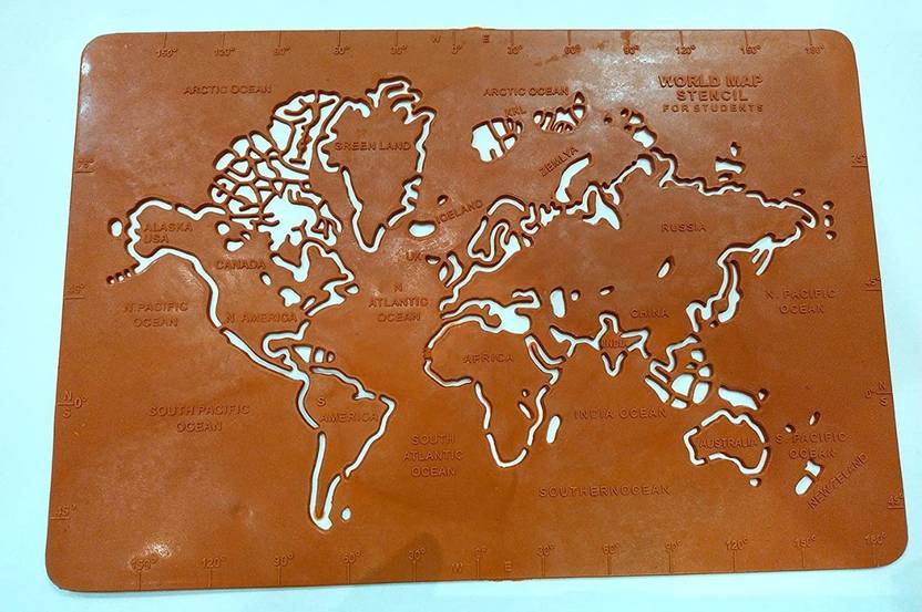 World Map : Political - Wall Chart Paper Print Paper Print - Places ...