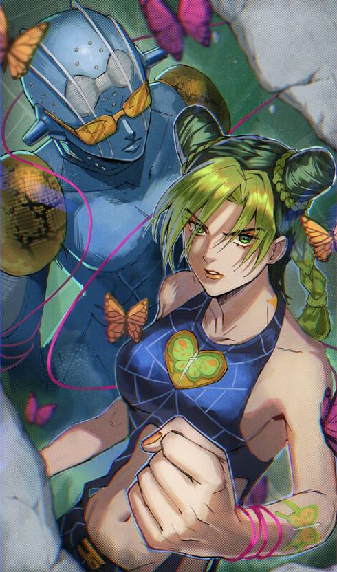 Jojo No Kimyou Na Bouken Kujo Jolyne Stone Free Acchom Matte Finish ...