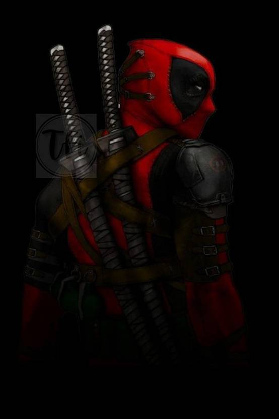 Superhero Deadpool Posters, Unframed, With Double Sided Tape Paper ...