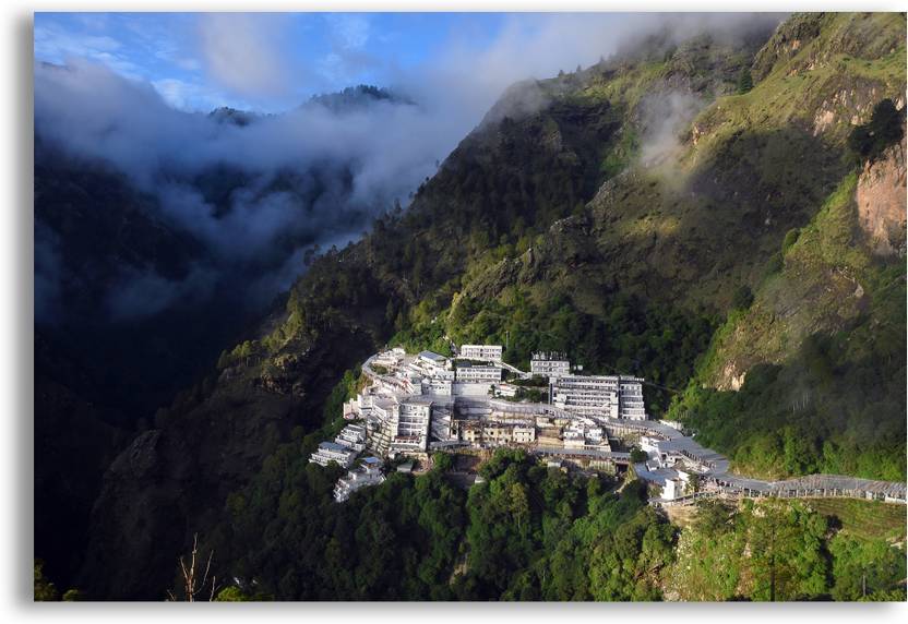 Maa Vaishno Devi Photo Bhawan Photo Poster God Poster For Room Decor ...
