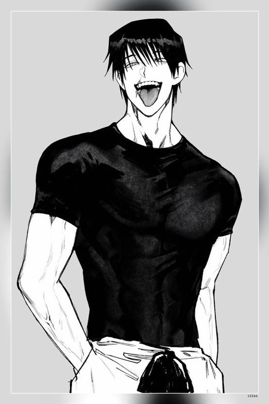 Toji Fushiguro Jujutsu Kaisen Matte Finish Poster P-12266 Paper Print ...