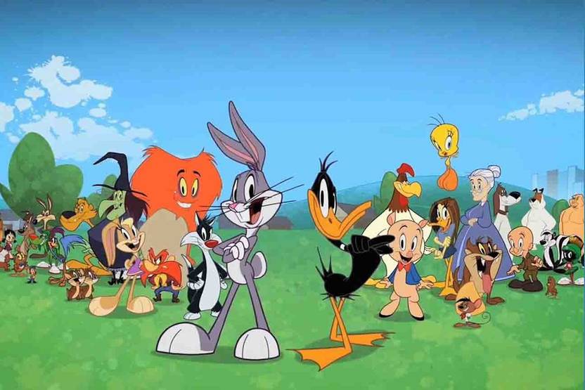Kids Cartoon Wall Poster|"Looney Tunes" Cartoon Wall Poster For Play ...
