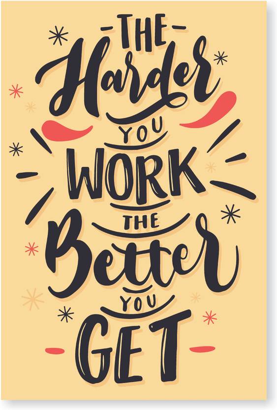 Motivational Poster Inspirational Quotes Wall Design Room Poster Paper ...