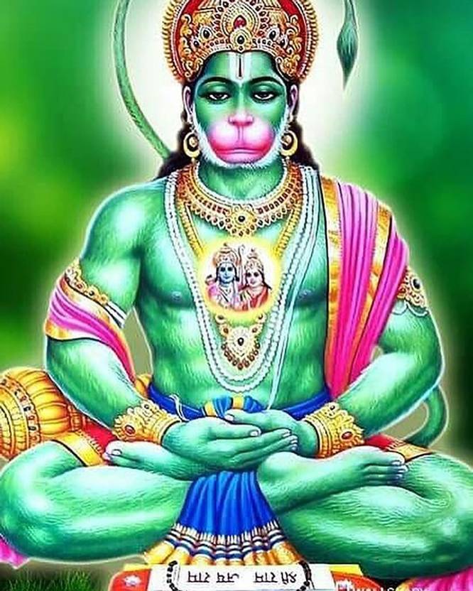 Hanuman Ji Poster on 300gsm Photogenic US Imported Paper With Gloss ...