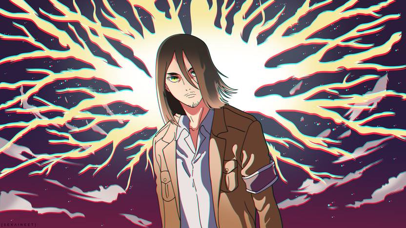 Eren Yeager Attack On Titan Matte Finish Poster Paper Print - Animation ...