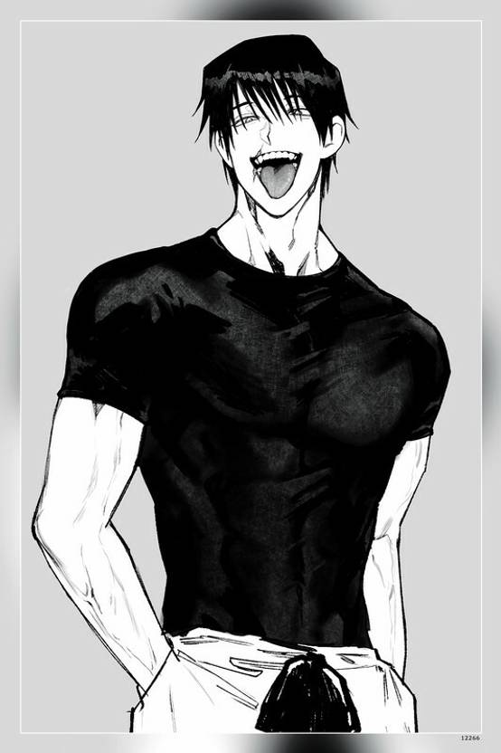 Toji Fushiguro Jujutsu Kaisen Matte Finish Poster Paper Print ...