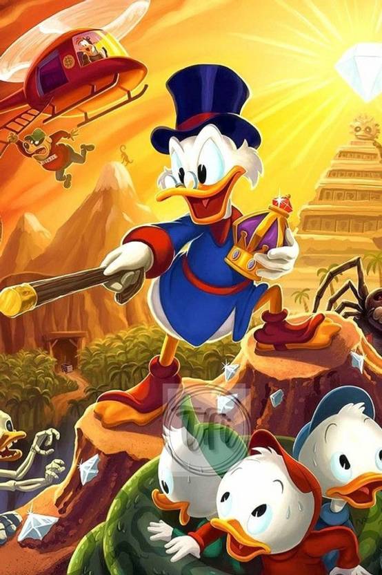 Cartoon Posters, Cartoon Posters for kids, Unframed, with Double Sided ...