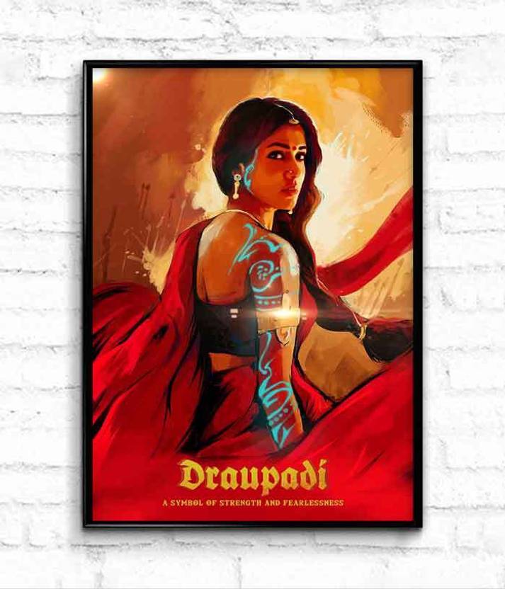 nayanthara-as-draupadi-kollywood-mahabharata-poster Photographic Paper ...