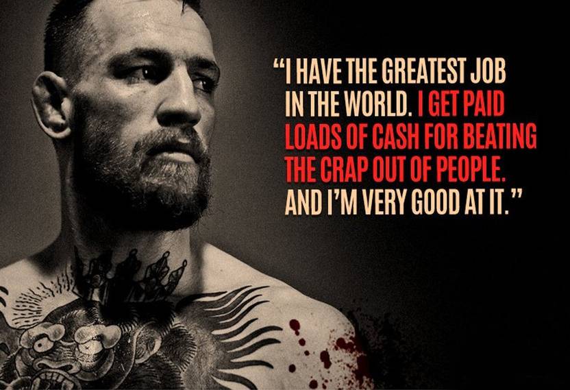 Poster Best Conor Mcgregor Quotes sl-12660 (LARGE Poster, 36x24 Inches ...