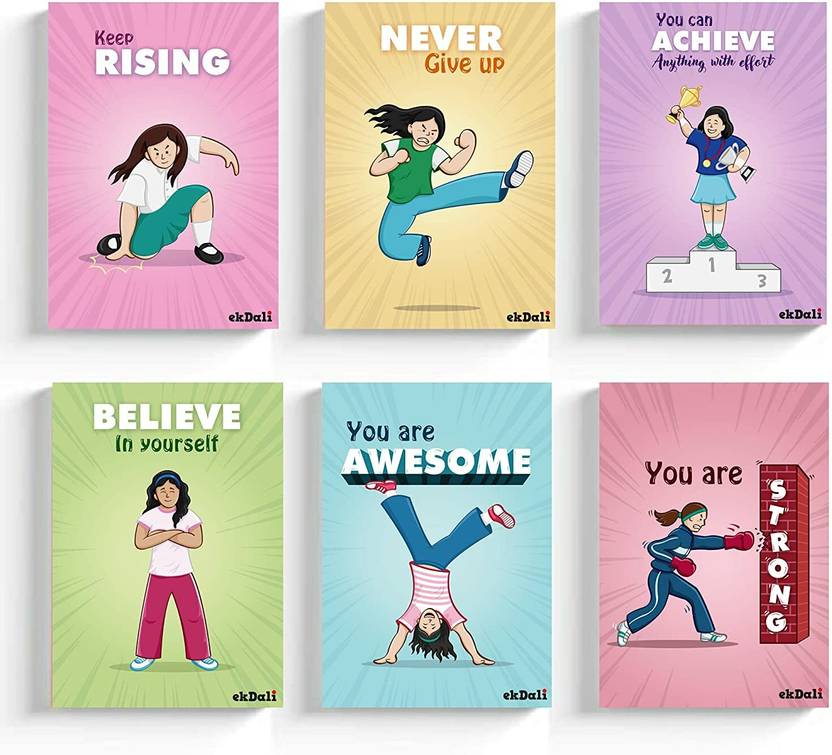 Motivational Quotes Posters for Kids Girls RoomlEmpowering women ...