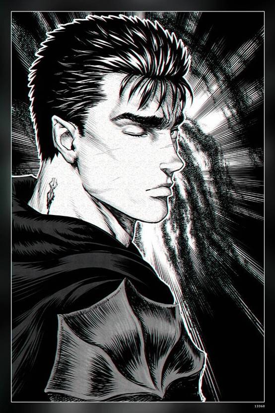 Guts Berserk Berserk Anime Series Hd Matte Finish Poster P-13360 Paper ...
