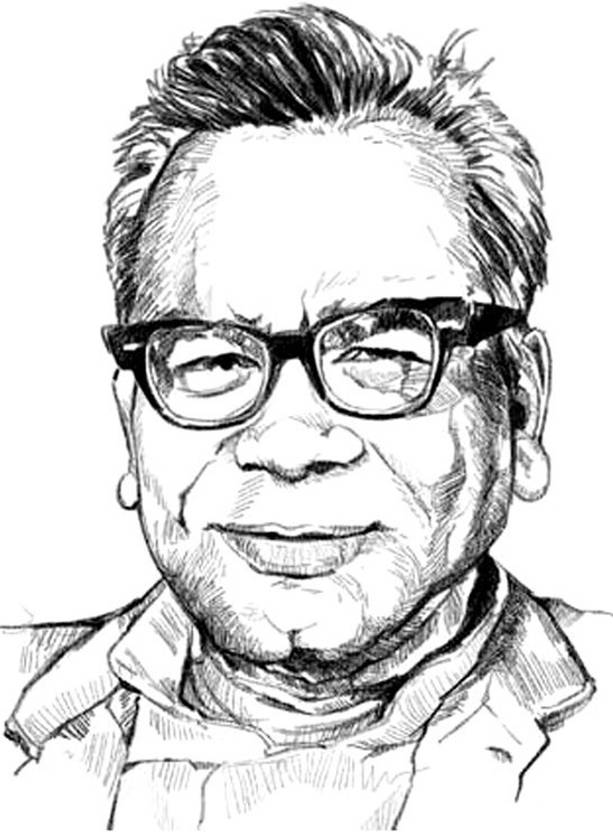 Poster Dr Ram Manohar Lohiya Ji Sketch Digital Art sl-14278 (LARGE ...
