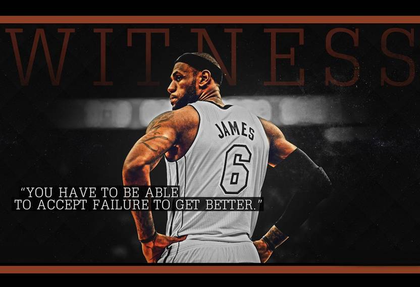 Poster Lebron James Quotes sl-13200 (Wall Poster, 13x19 Inches, Matte ...