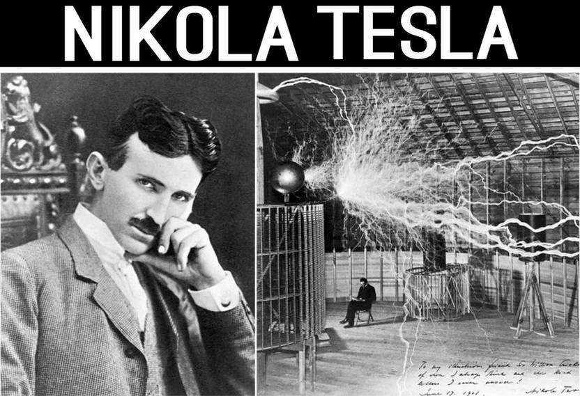 Poster Nikola Tesla Scientist sl-13438 (Wall Poster, 13x19 Inches ...
