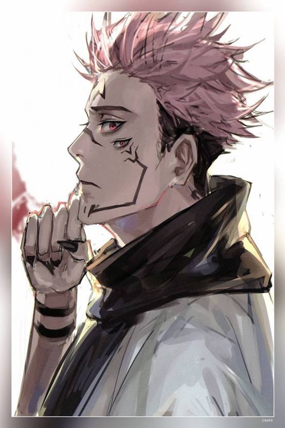 Sukuna Jujutsu Kaisen Matte Finish Poster P-13693 Paper Print ...