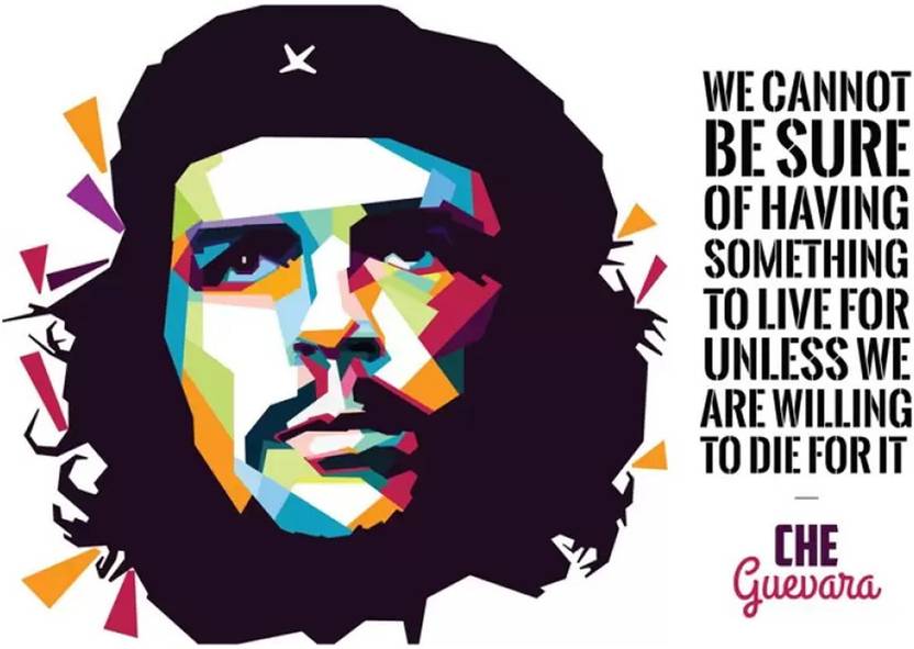 Poster Che Guevara Motivational Quote sl-12775 (LARGE Poster, 36x24 ...