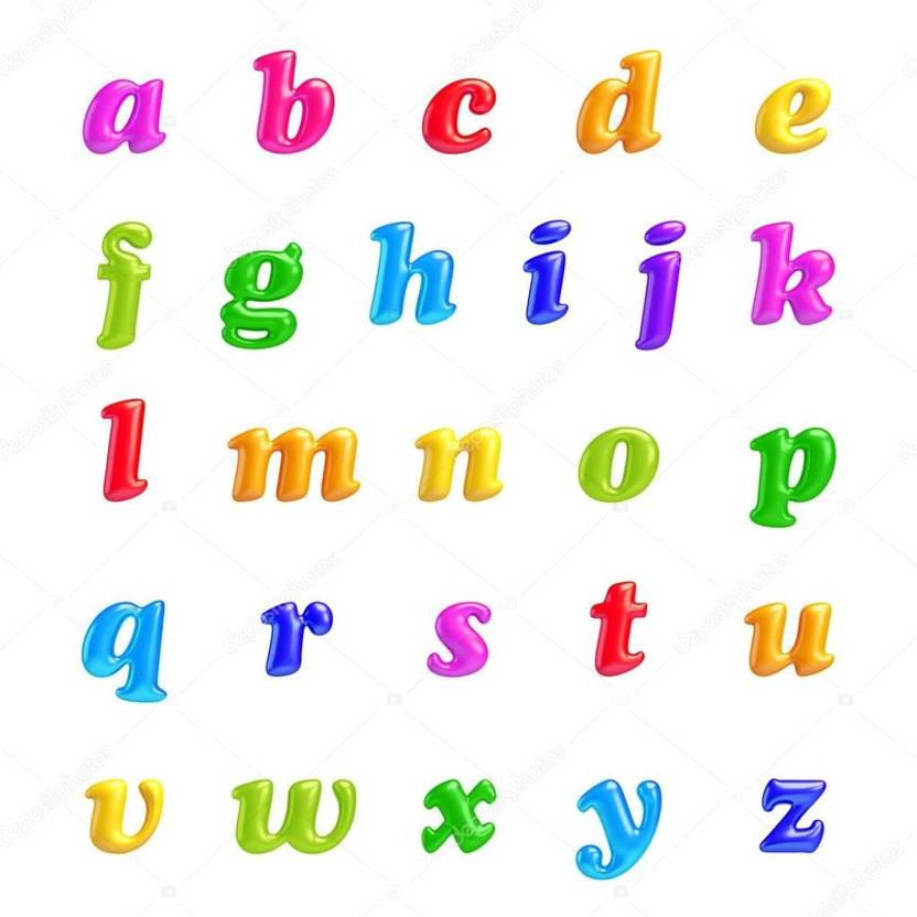 Abcd alphabet chart Poster Multicolor Photo Paper Print Poster ...