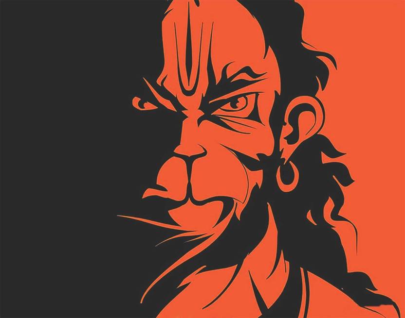 Hanuman Ji Poster on 300gsm Photogenic US Imported Paper With Gloss ...