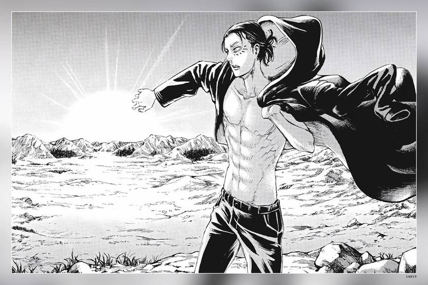 Eren Yeager Attack On Titan Anime Matte Finish Poster P-14819 Paper ...