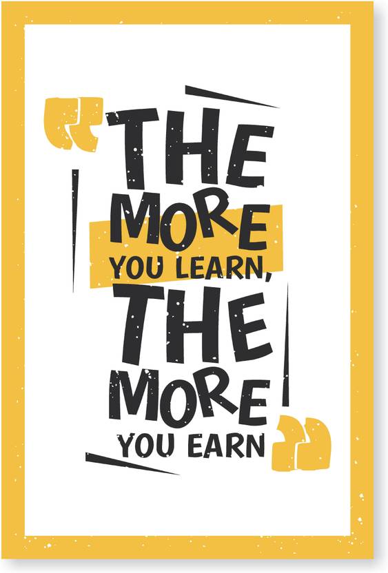 Motivational Poster Inspirational Quotes Wall Design Room Poster Paper ...