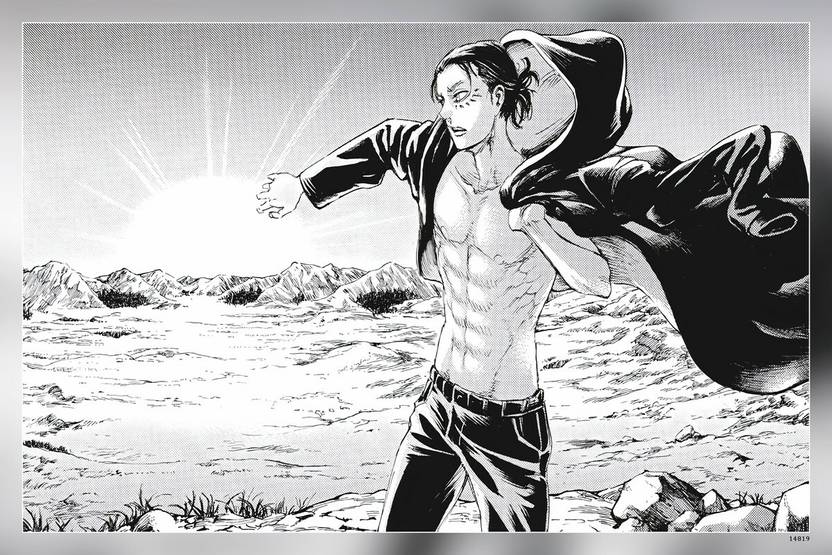 Eren Yeager Attack On Titan Anime Matte Finish Poster Paper Print ...
