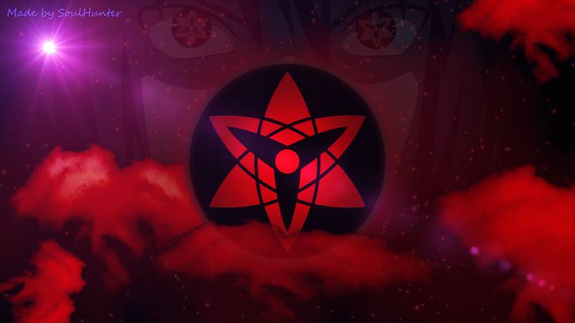 Poster Mangekyō Sharingan Naruto Sasuke Uchiha Sharingan sl-17557 ...