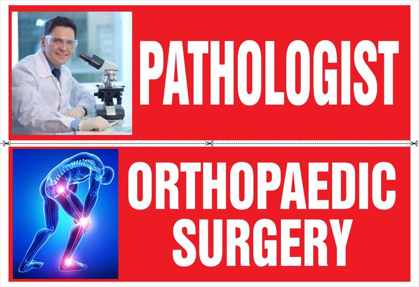 Poster Doctor Medical Pathologist Orthopaedic Surgery Sticker sl-9674 ...