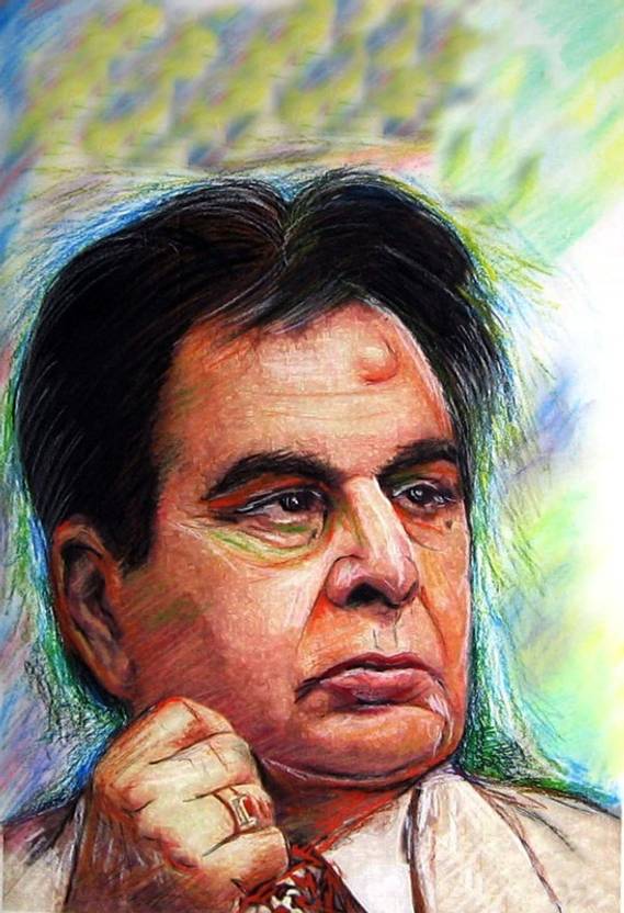 Poster Dilip Kumar Digital sl-12843 (LARGE Poster, 36x24 Inches, Banner ...