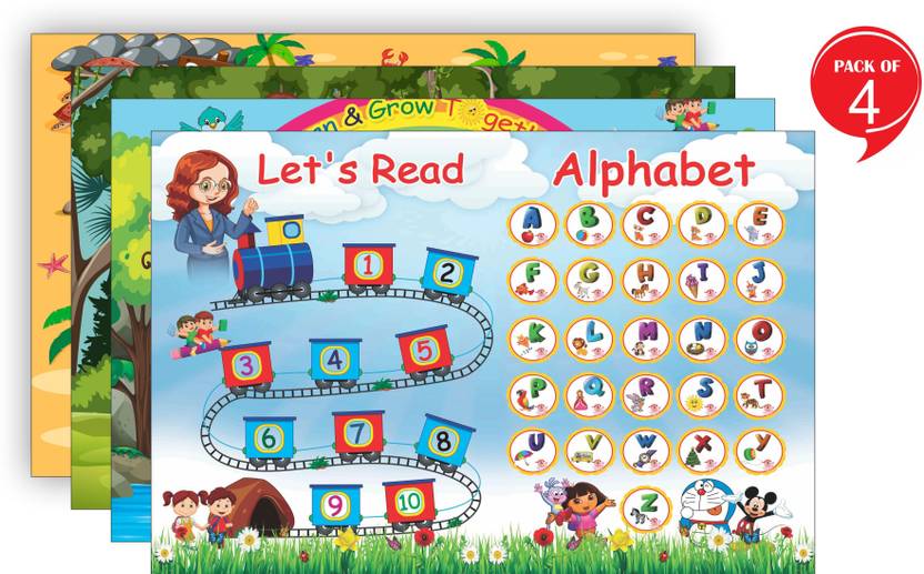 alphabet poster, educational poster for school,school poster for kids ...