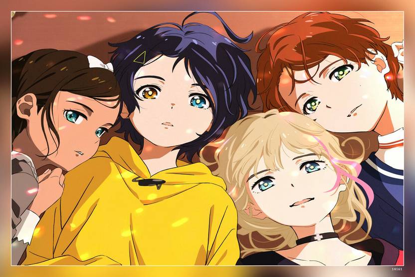 Frill Wonder Egg Priority Anime Series Matte Finish Poster Paper Print ...