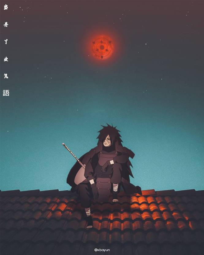 Madara Uchiha Naruto Anime Series Hd Matte Finish Poster Paper Print ...