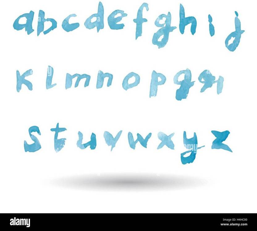 Abcd alphabet chart Poster Multicolor Photo Paper Print Poster ...