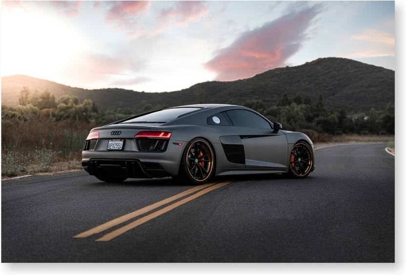 SR Creative Craft Car Wall Poster for Entrance/Living Room/Office/Hall ...