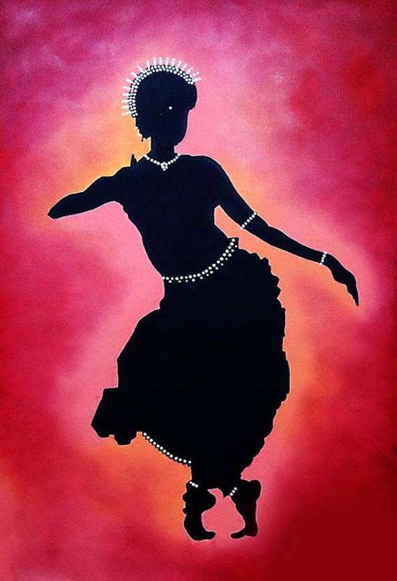 Poster Bharatnatyam Classical Dance Digital Art sl-9422 (Wall Poster ...